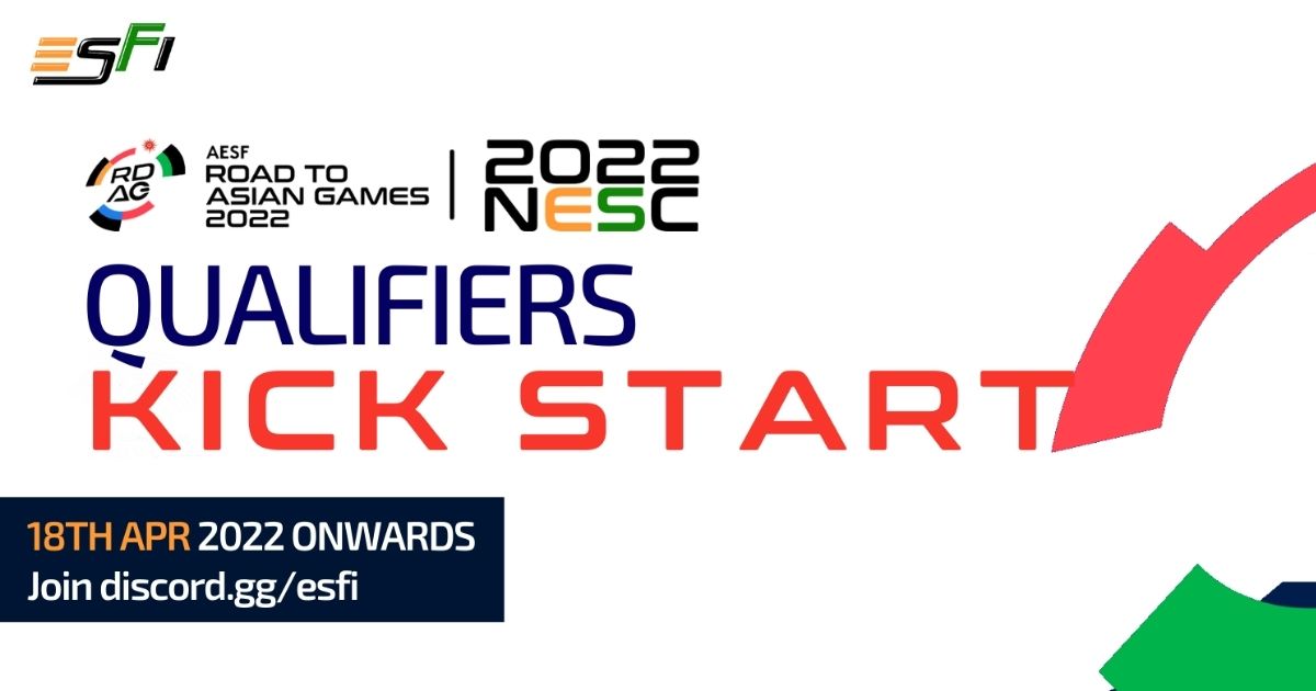 ESFI’s National Esports Championships 2022 to select Indian contingent ...